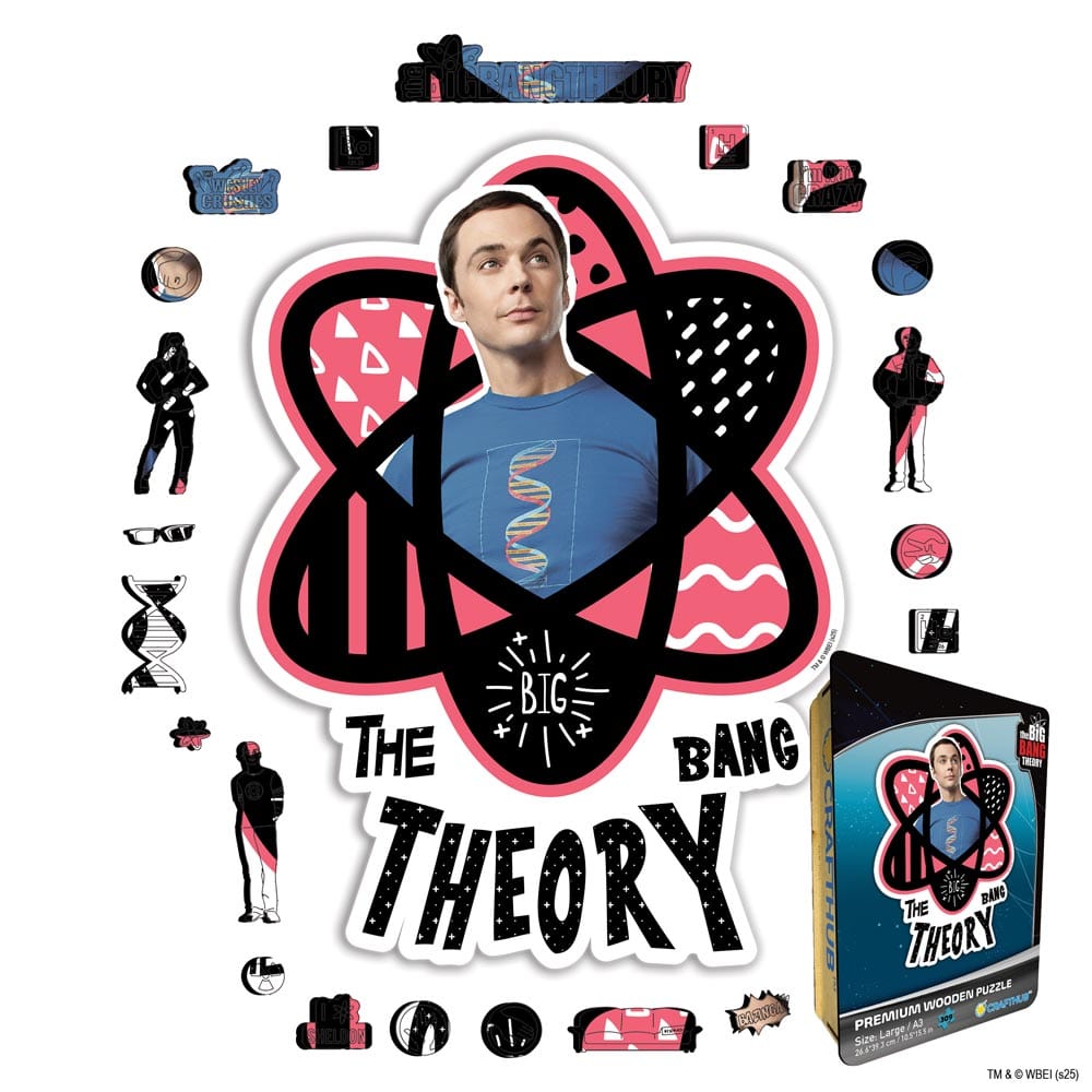 Team Sheldon - Holzpuzzle – Craft Hub DE